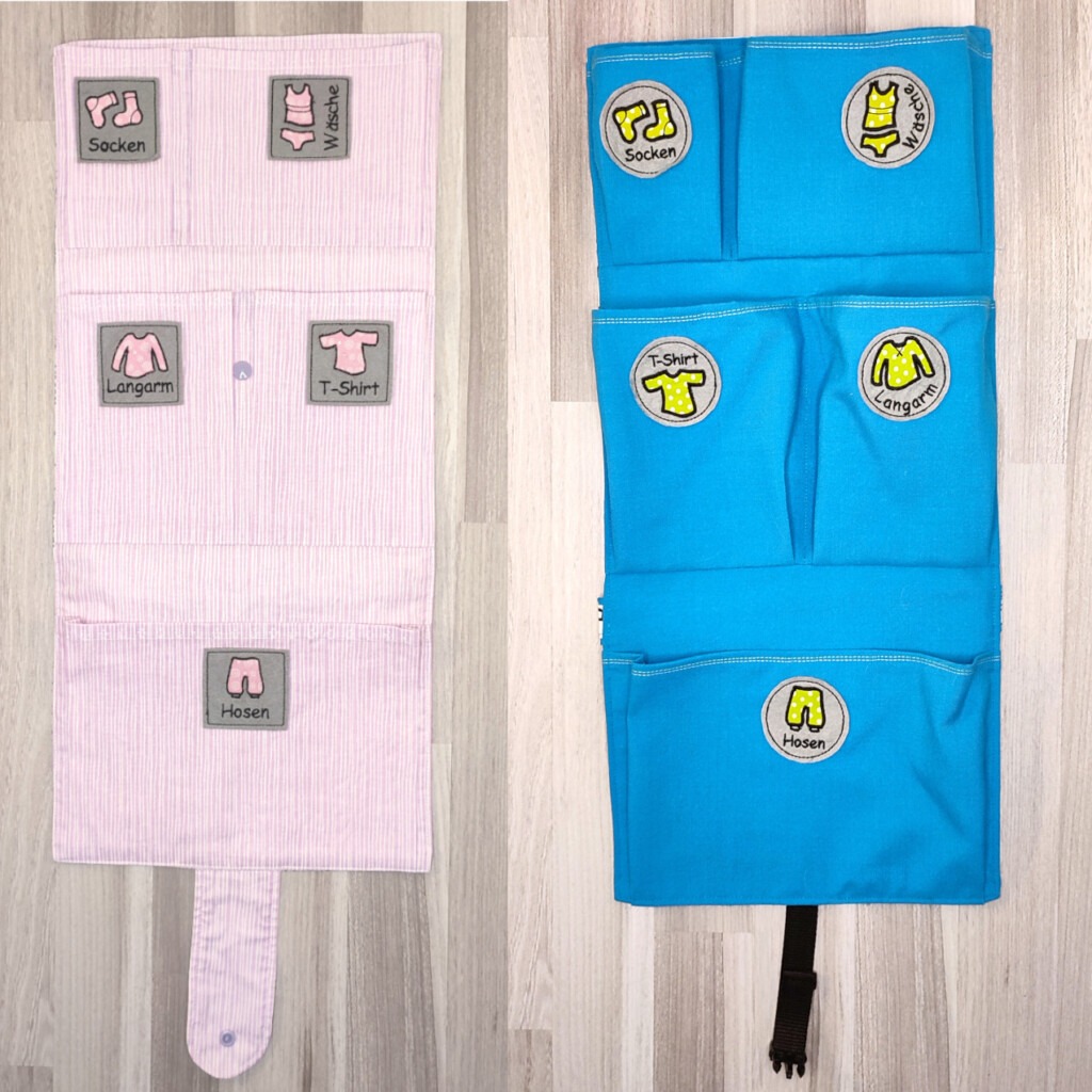 Schnittmuster für eine Wechselsachentasche für den Kindergarten „Hoololi Lole“ – Kleine Stiche