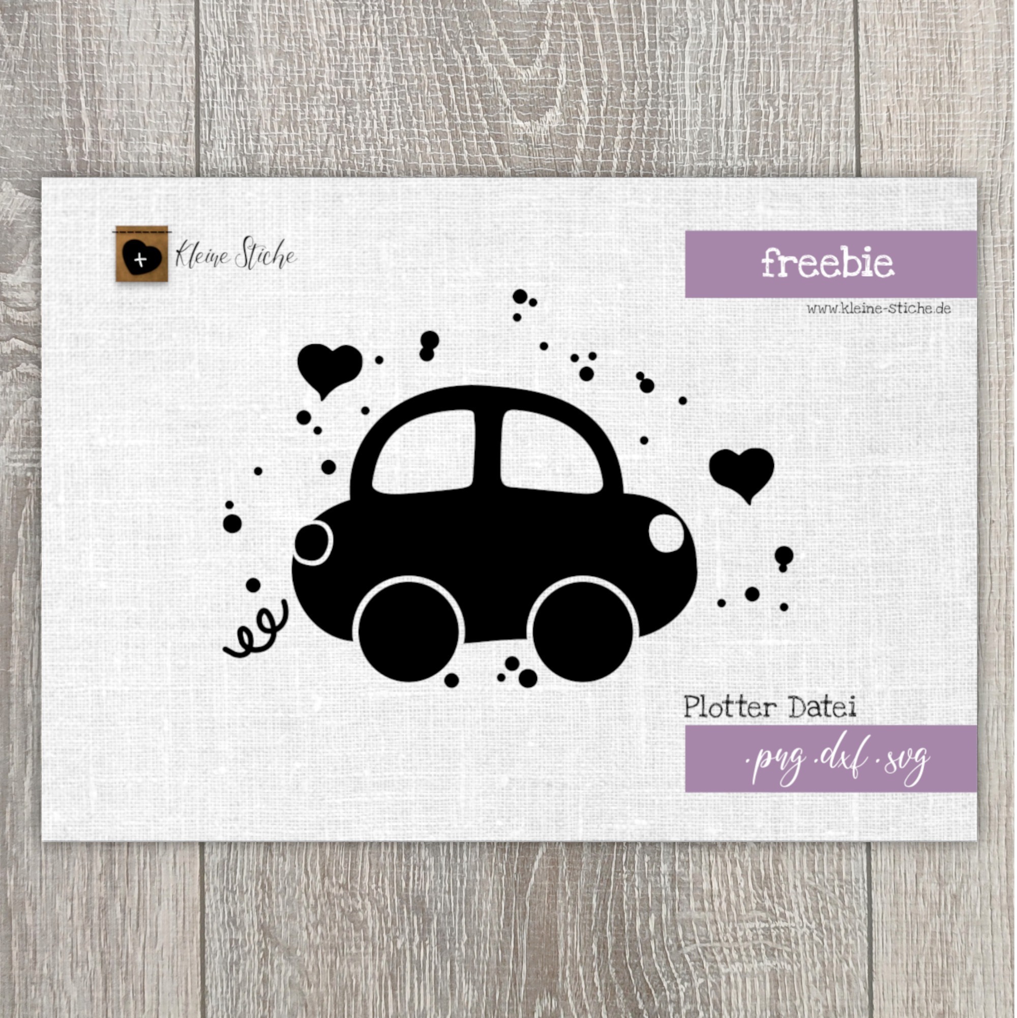 Plotterdateien – Kleine Stiche